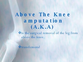 Amputation | PPT