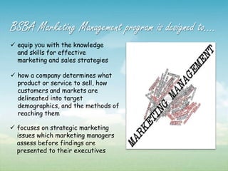 BSBA Marketing Management | PPTX