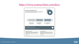 Credly's Acclaim Platform | PPT