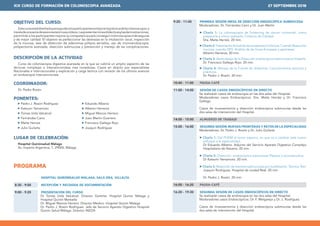 XIX Curso de Colonoscopia Avanzada (Quirón Salud Málaga) | PDF