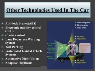 FULLY AUTONOMOUS DRIVERLESS CARS : GOOGLE CAR | PPTX