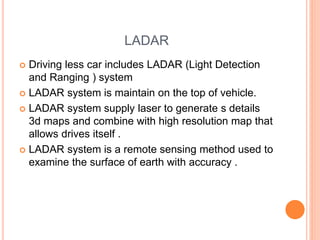 Autonomous car | PPTX