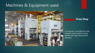 Car assembly plant facility planning | PPTX