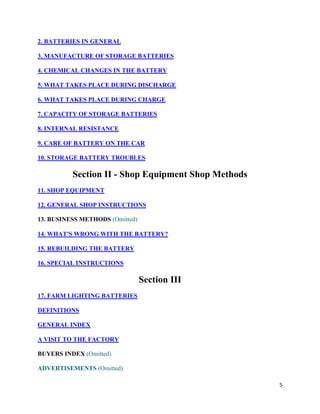 Car battery | PDF