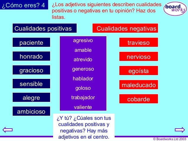 Cualidades De Una Persona