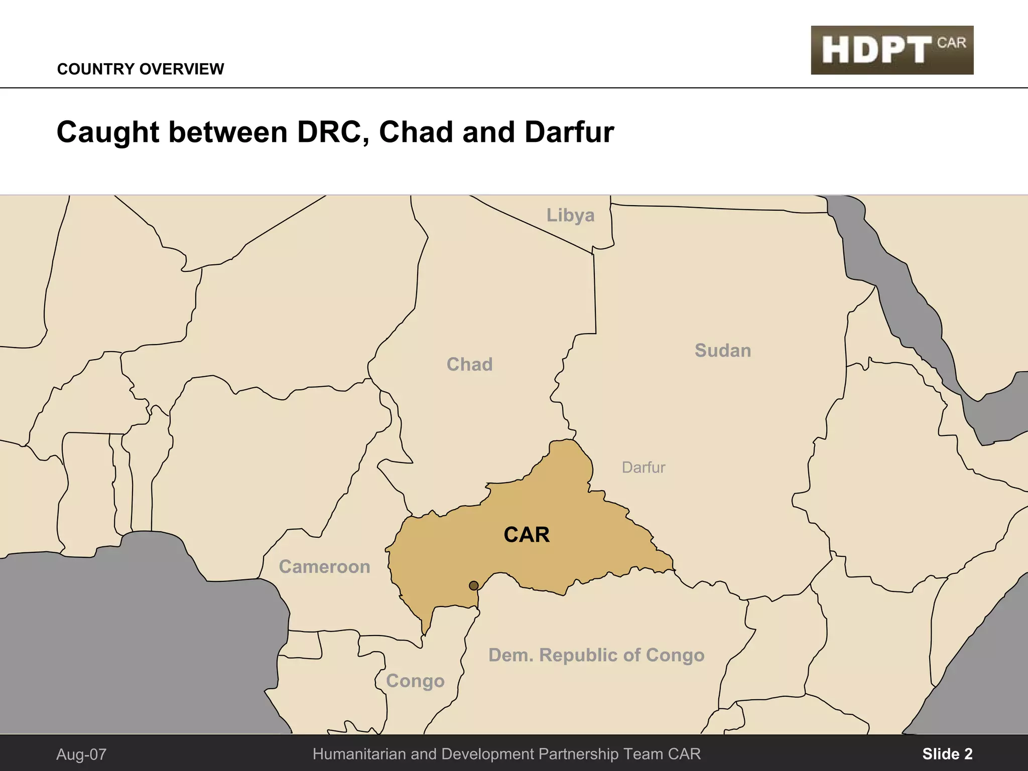 CAR caught between DRC, Darfur and Chad | PDF