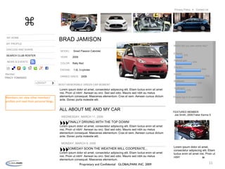 Car Community Example | PPT