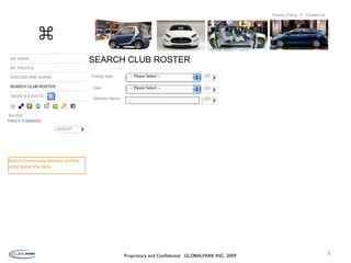 Car Community Example | PPT