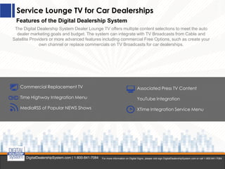 Car Dealership Lounge TV Options | PPTX