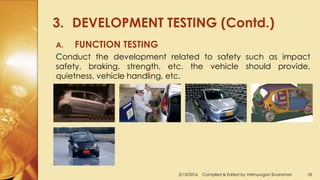 Car Development Procedure & Process | PDF