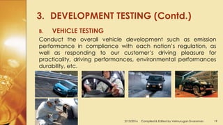 Car Development Procedure & Process | PDF