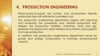 Car Development Procedure & Process | PDF