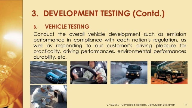 Car Development Procedure & Process