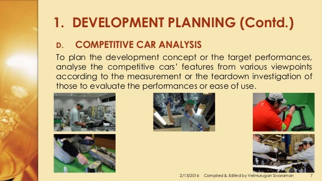 Car Development Procedure & Process
