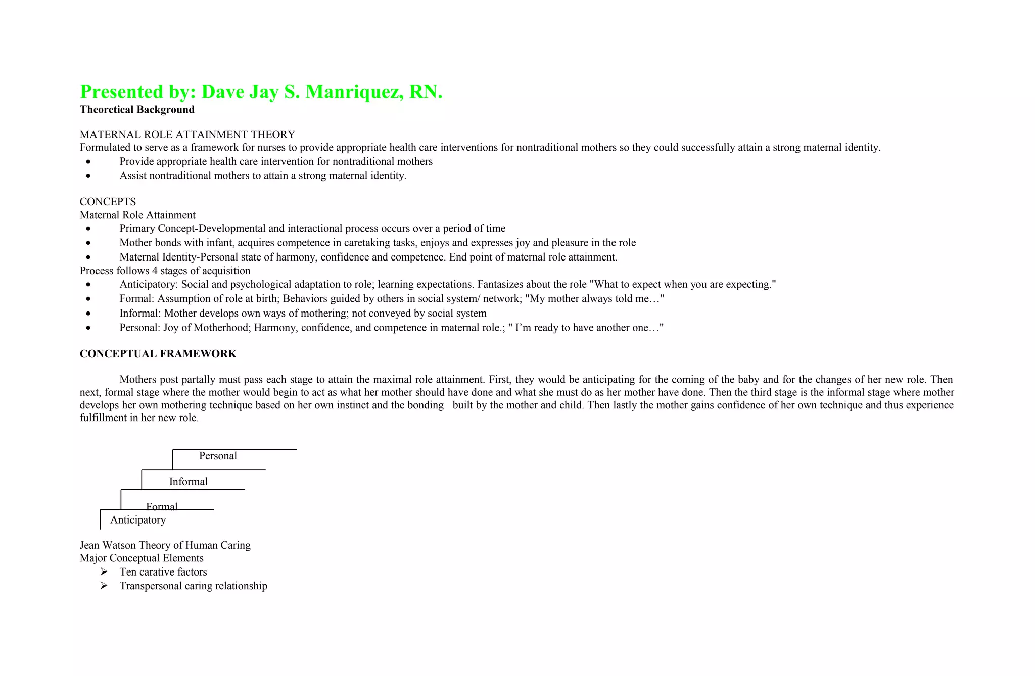 Normal Vaginal Delivery | DOC