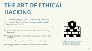 Car Hacking Explained: Automotive Penetration Testing & Cybersecurity ...