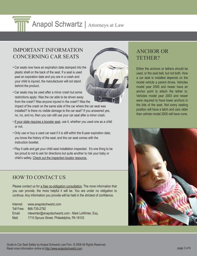 Car Seat Safety Guide | PDF | Parenting Babies and Toddlers | Parenting