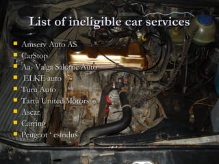 Car service | PPT