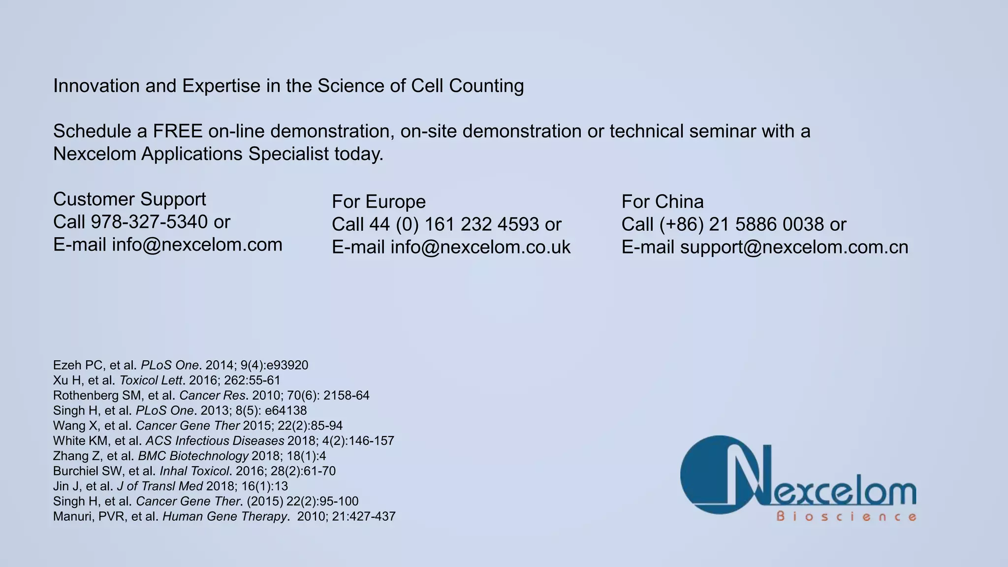 Accurate Cell Counters for CAR T Therapy | PPTX