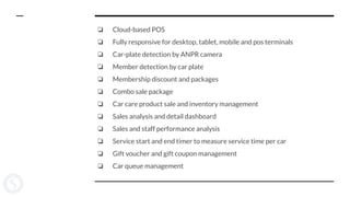 Car wash Management POS Software | PDF