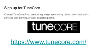 Distro Kid vs. TuneCore | PPT