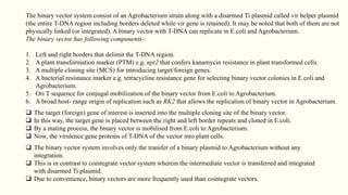Vectors Used for Gene Cloning in Plants | PPTX
