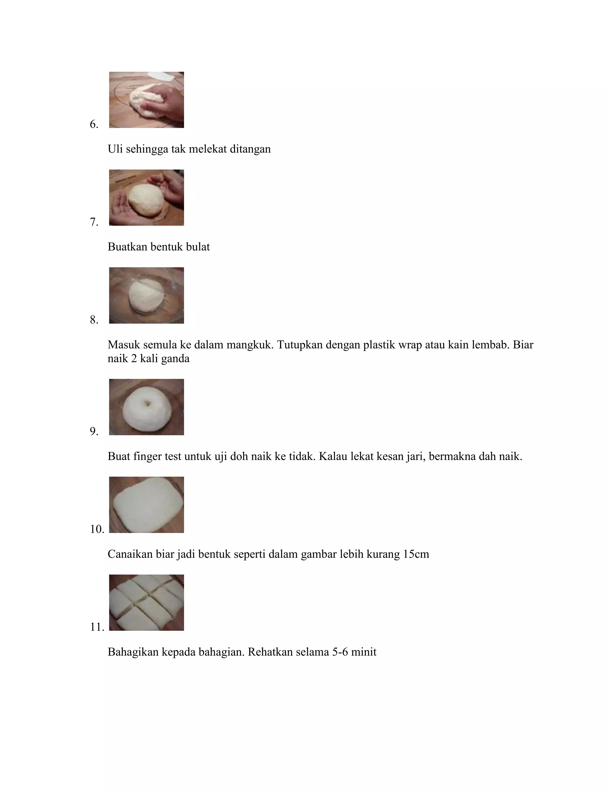 Cara cara membuat donut | DOCX