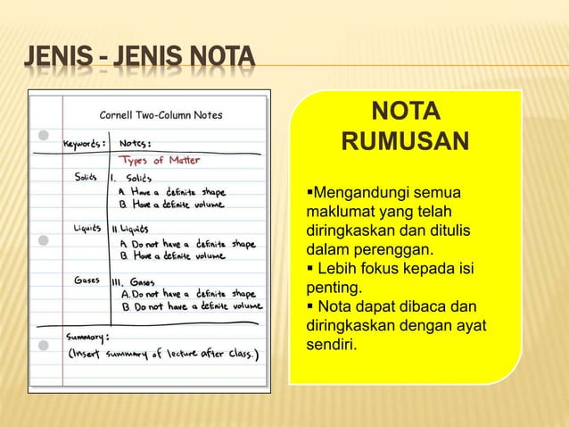 Kemahiran Membuat Nota | PPTX