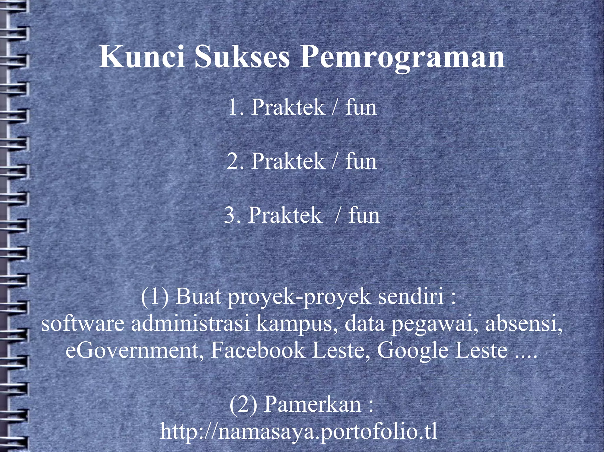 Cara Cepat Belajar Pemrograman Web | PDF