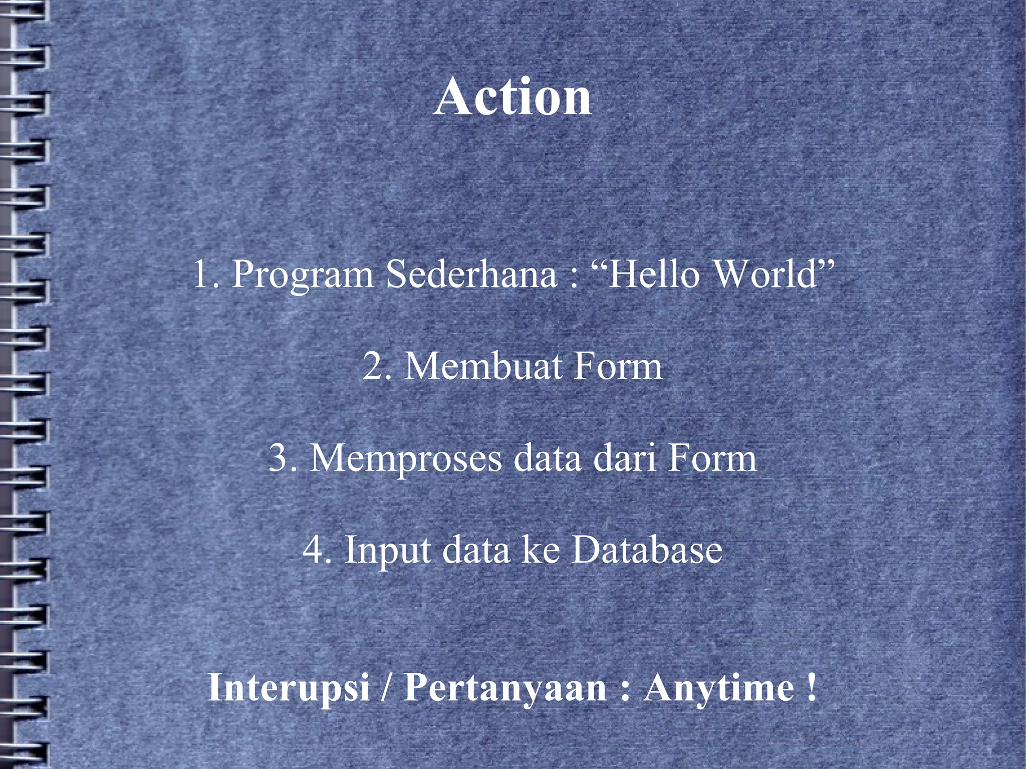 Cara Cepat Belajar Pemrograman Web | PDF