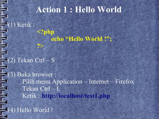 Cara Cepat Belajar Pemrograman Web | PPT