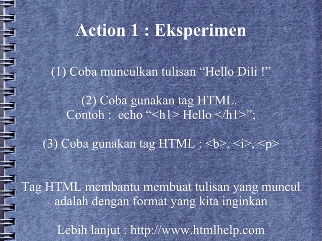 Cara Cepat Belajar Pemrograman Web | PPT