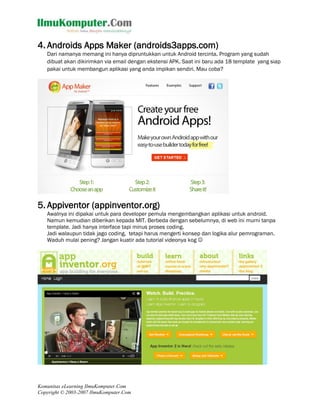 Cara cepat-membuat-aplikasi-android | PDF