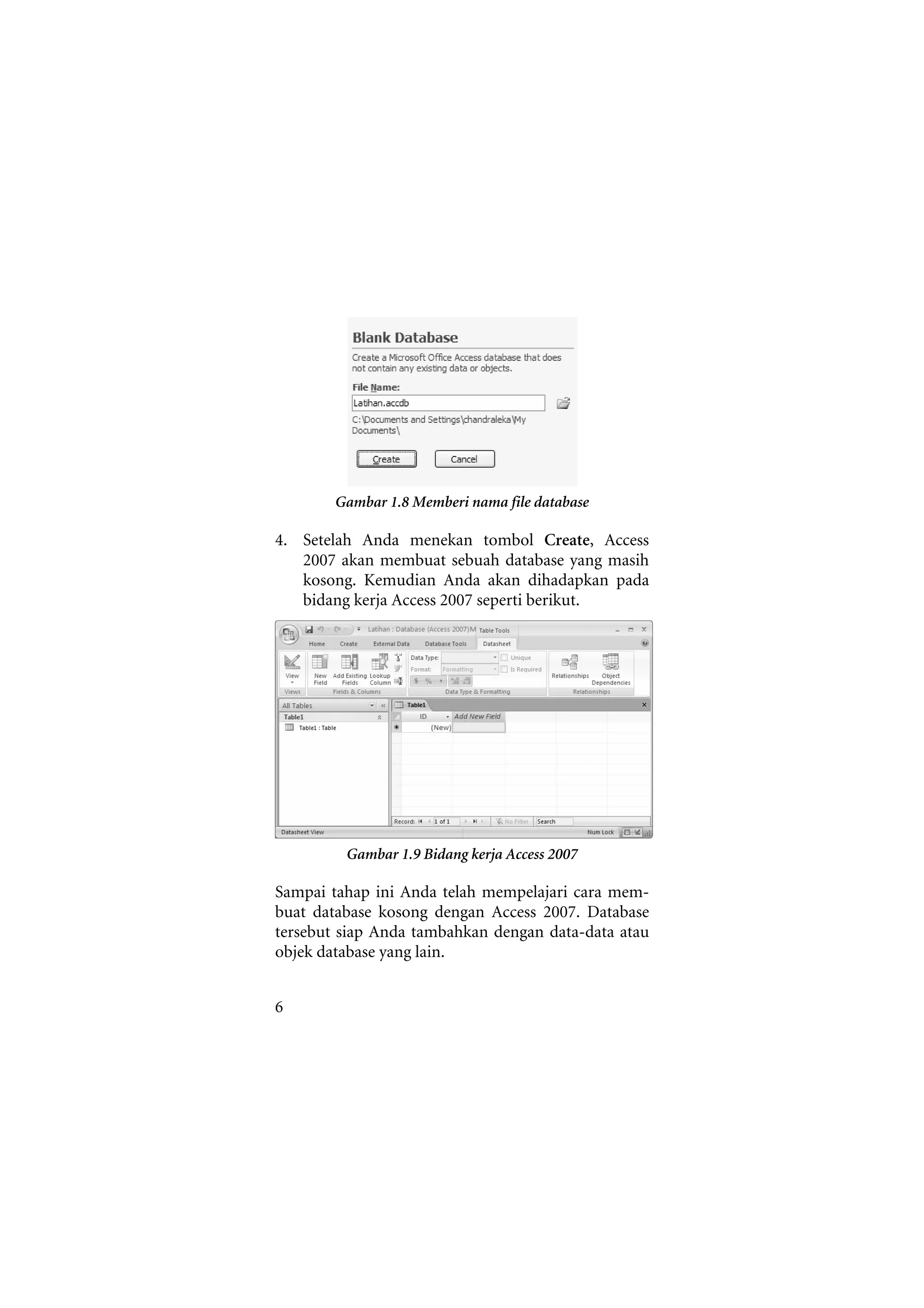 Cara cepat-menguasai-access-2007 | PDF