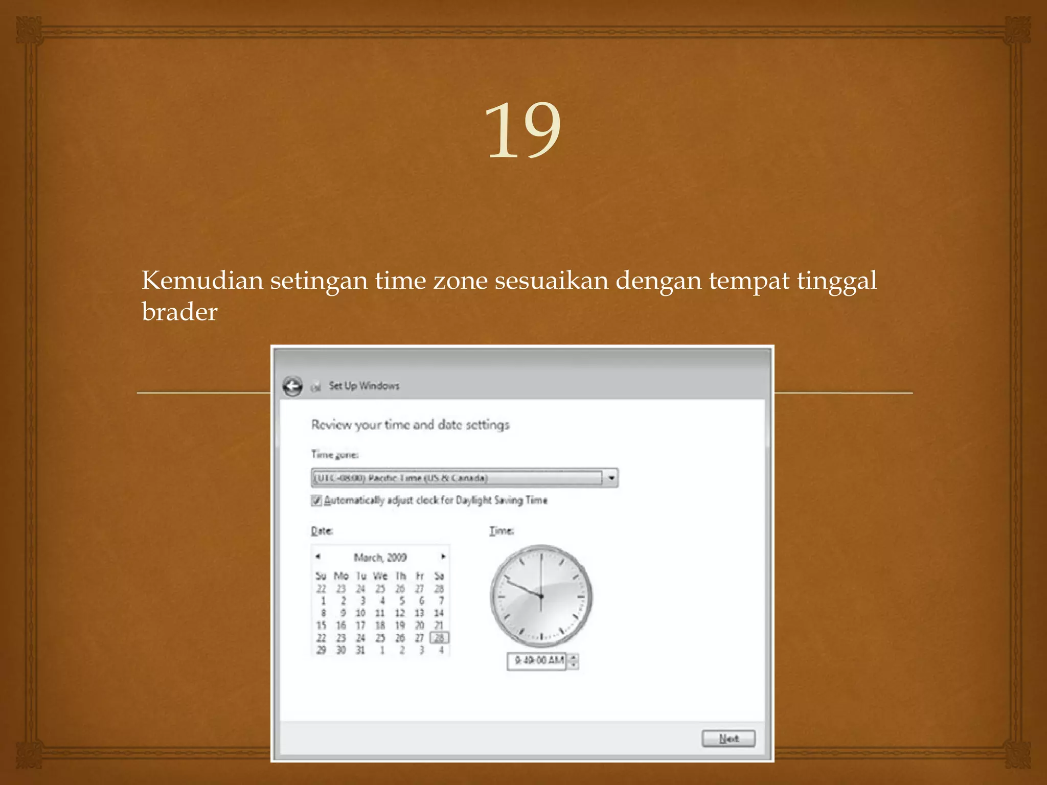 Cara instalasi-windows-7 | PPT