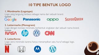PEDOMAN DAN CARA MEMBENTUK LOGO. Dari Berbagai Ragam Bentuknya. | PPT