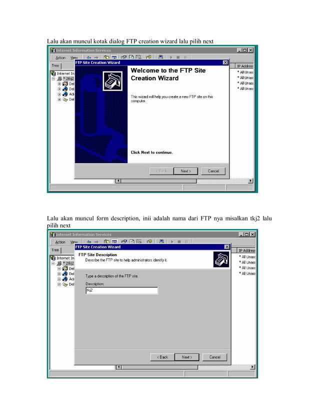 Cara membuat-dan-konfigurasi-dns-dan-ftp-server | PDF