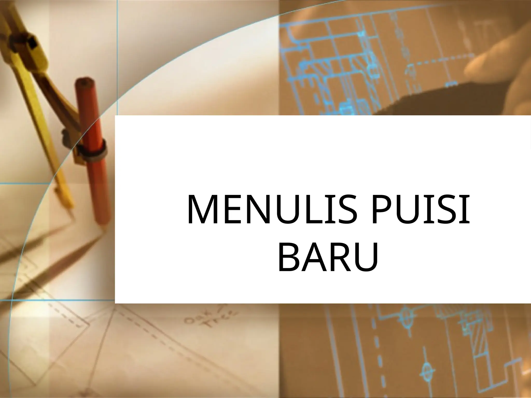 Cara-cara menulis puisi baru dalam bahasa indonesia | PPT