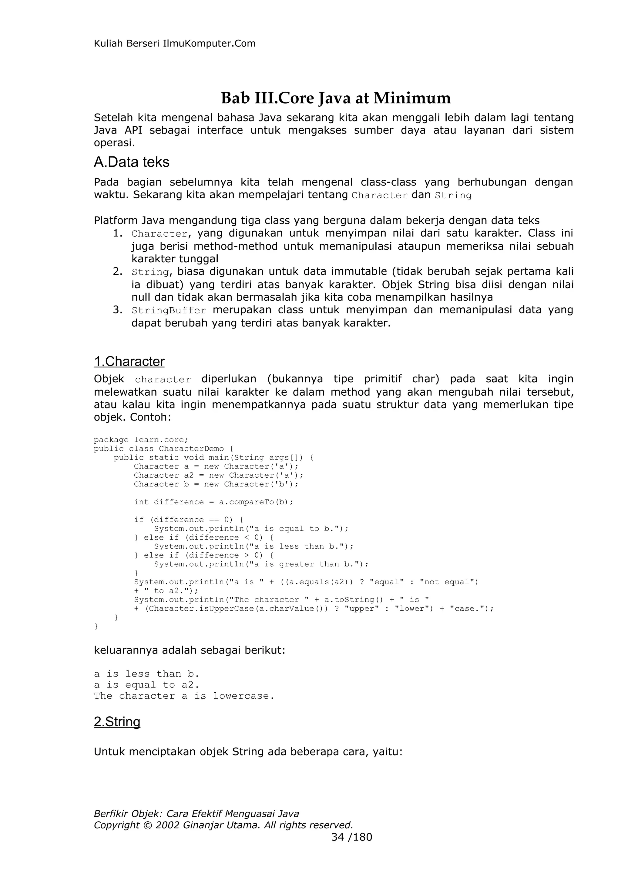 Cara mudah-menguasai-java | PDF