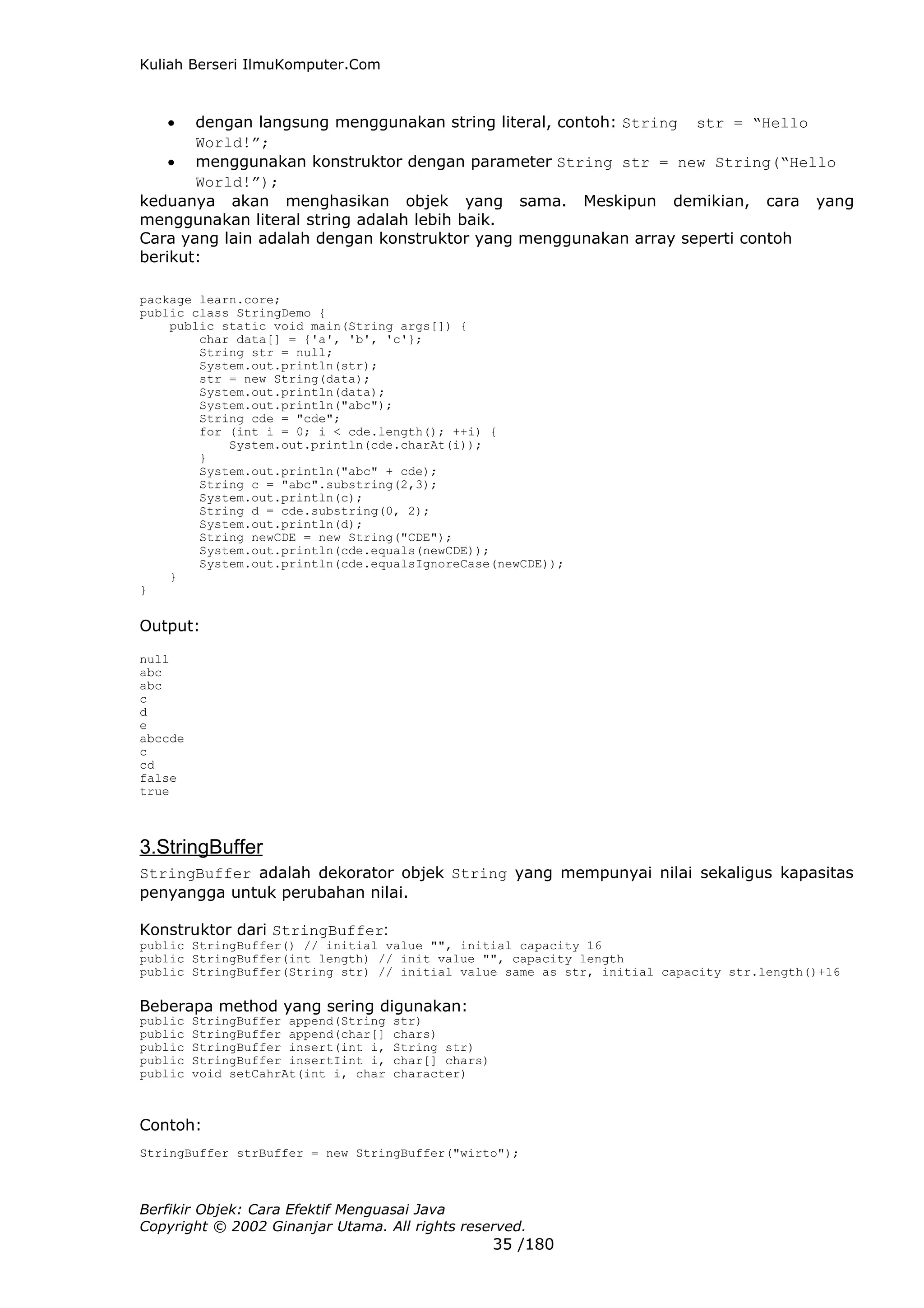 Cara mudah-menguasai-java | PDF