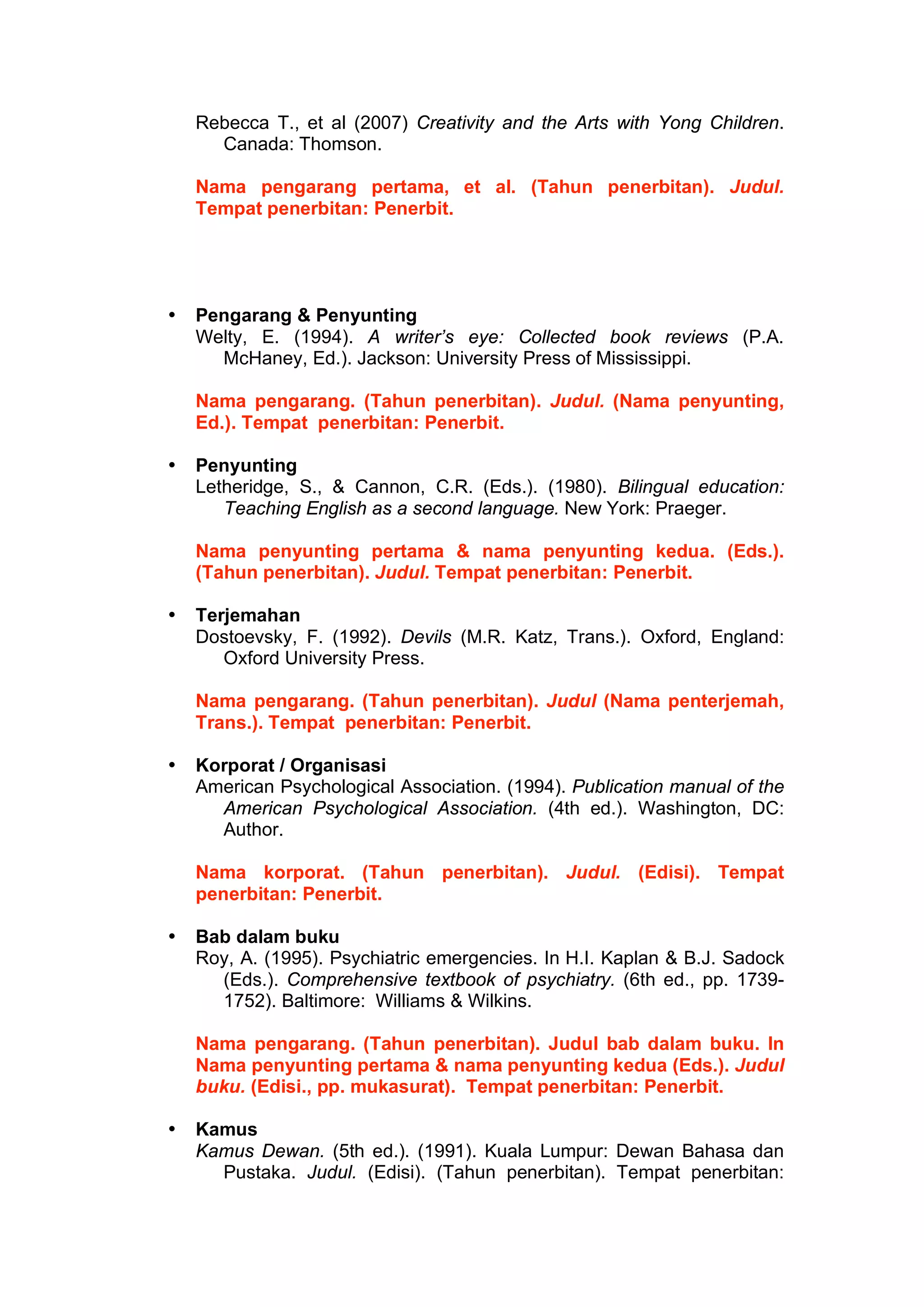 Cara penulisan-bibliografi | PDF