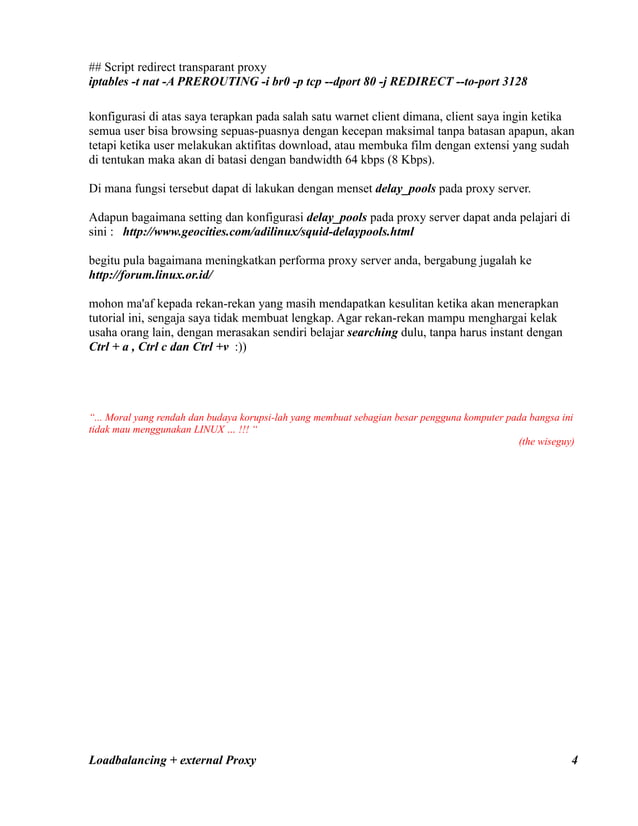 Load balancing mikrotik | PDF