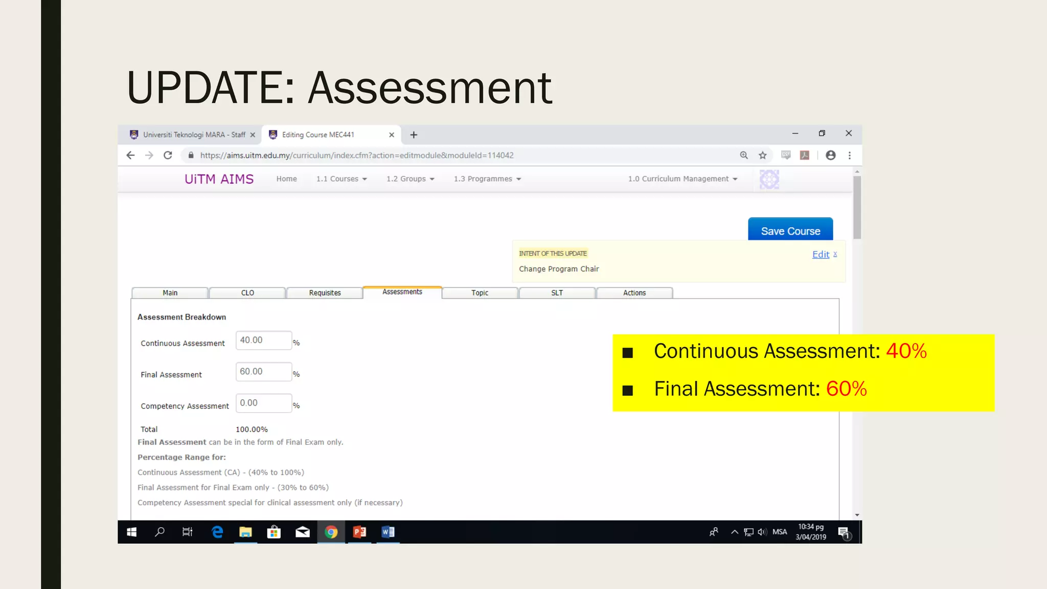 Cara2 kemaskini aims 21 may 2020 | PDF