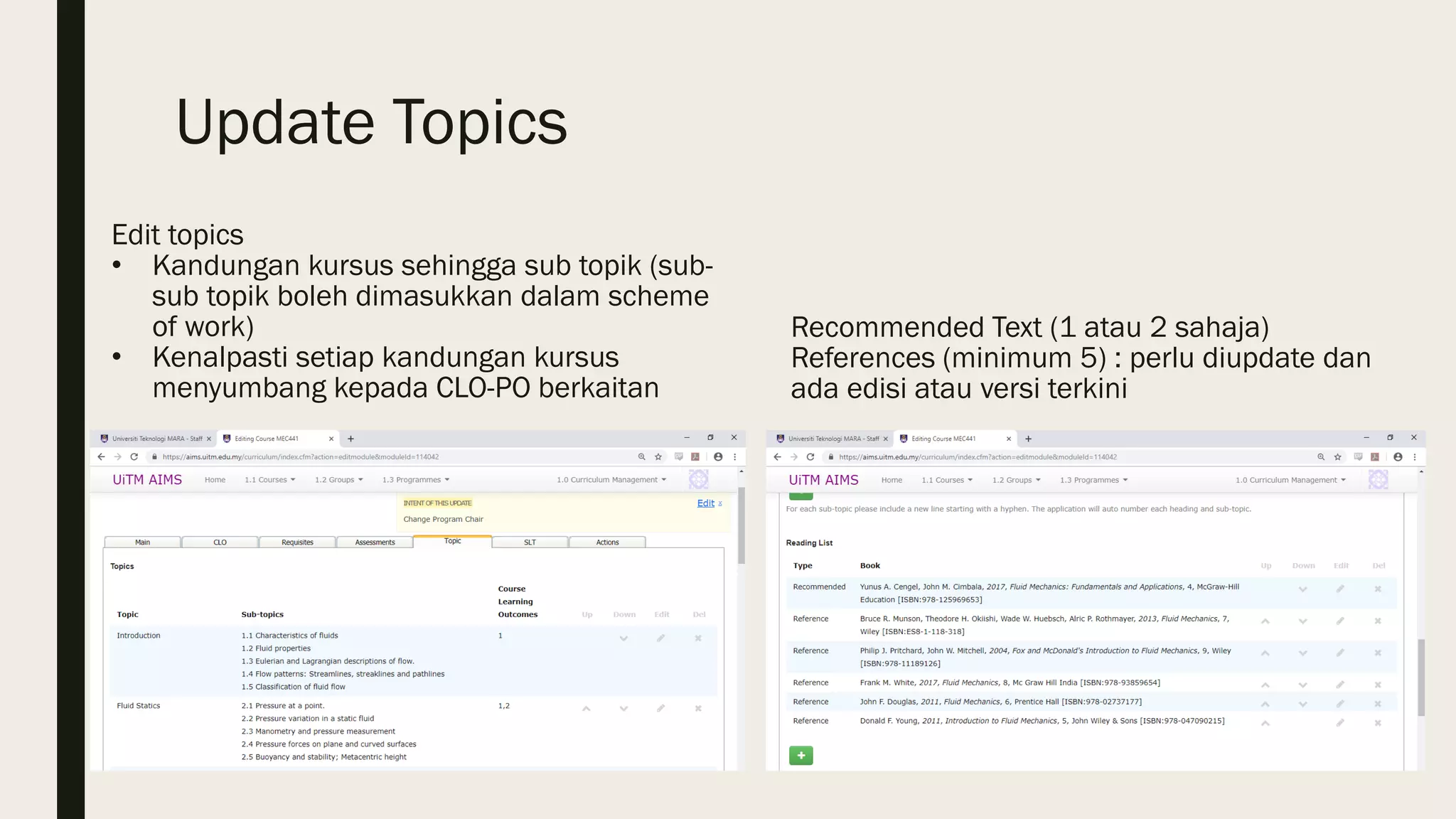 Cara2 kemaskini aims 21 may 2020 | PDF