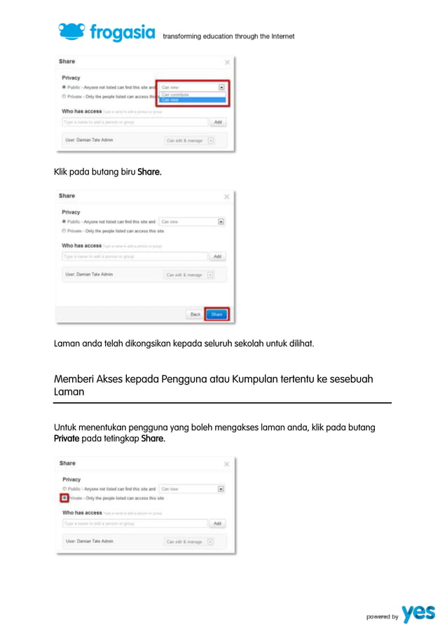 Cara2 penggunaan frog vle | PDF