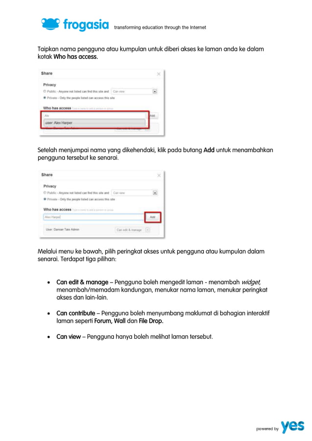 Cara2 penggunaan frog vle | PDF