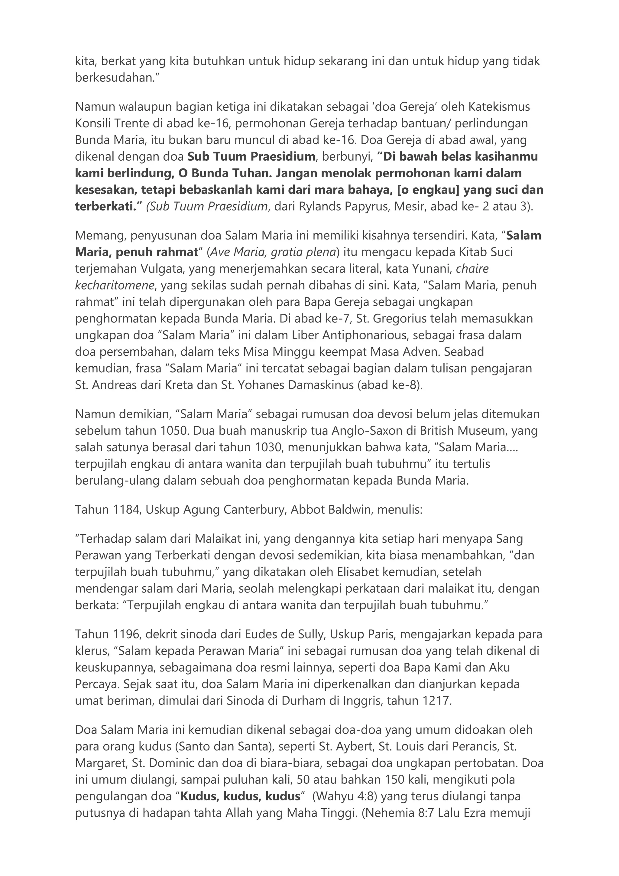 Berdoa Rosario Katolik sebuah panduan untuk pemula | PDF