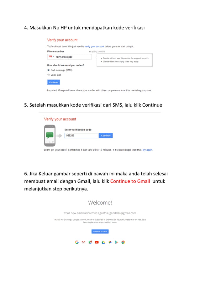 Cara Membuat Email | PDF