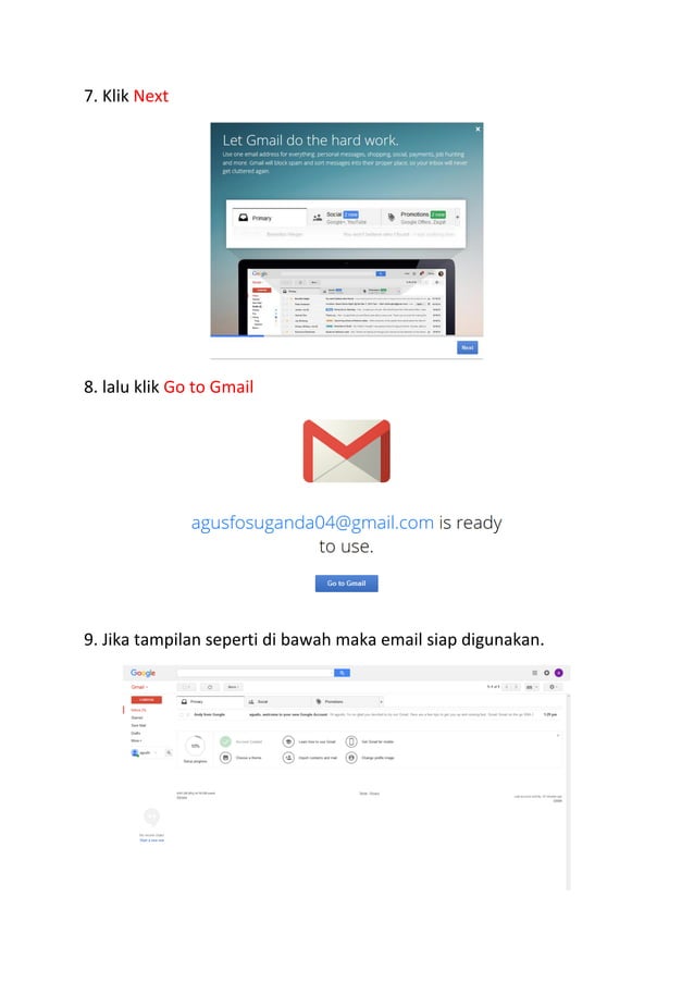 Cara Membuat Email | PDF
