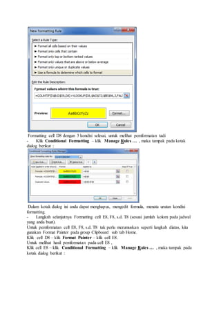 Cara buat jadwal pelajaran | DOCX